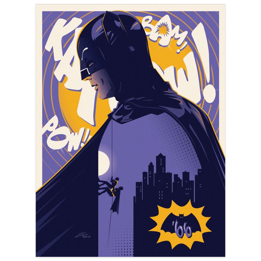 Kapow (Batman) by Julien Rico Jr – Outré Gallery