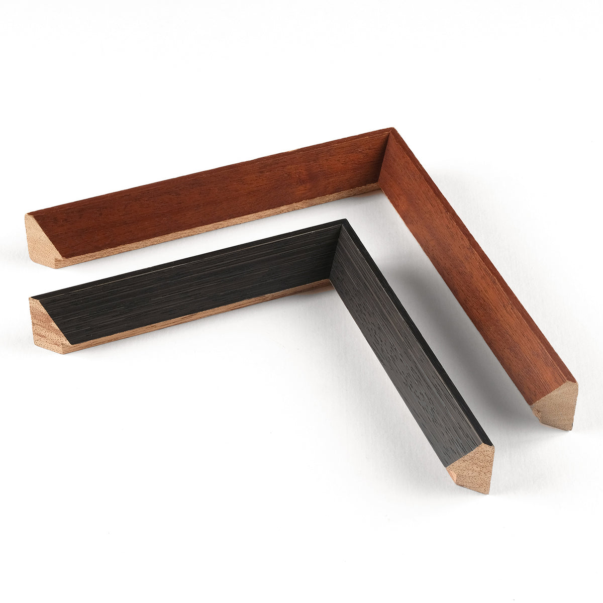 Teak & Charcoal Retro Frame – Outré Gallery