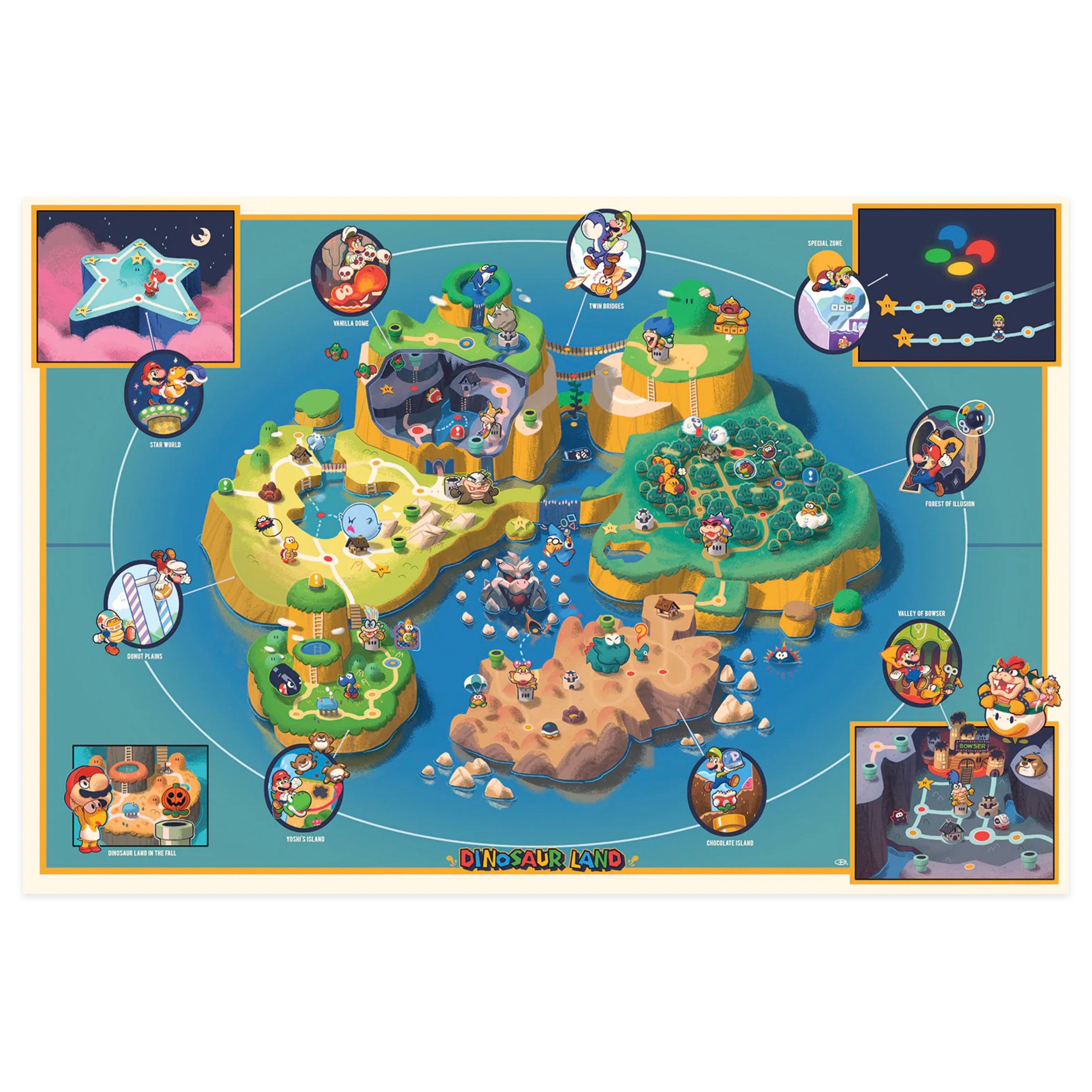 Dinosaur Land Map – Outré Gallery