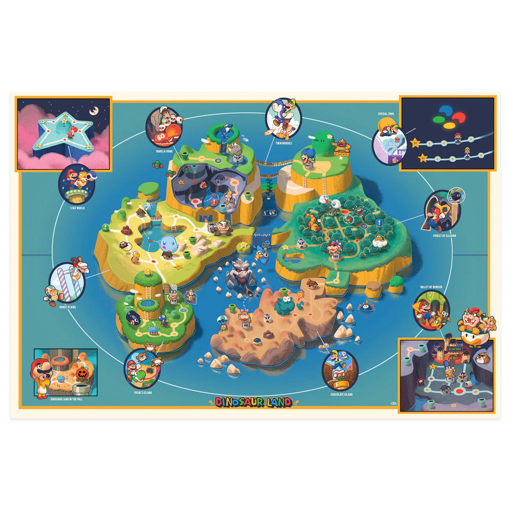 Dinosaur Land Map – Outré Gallery