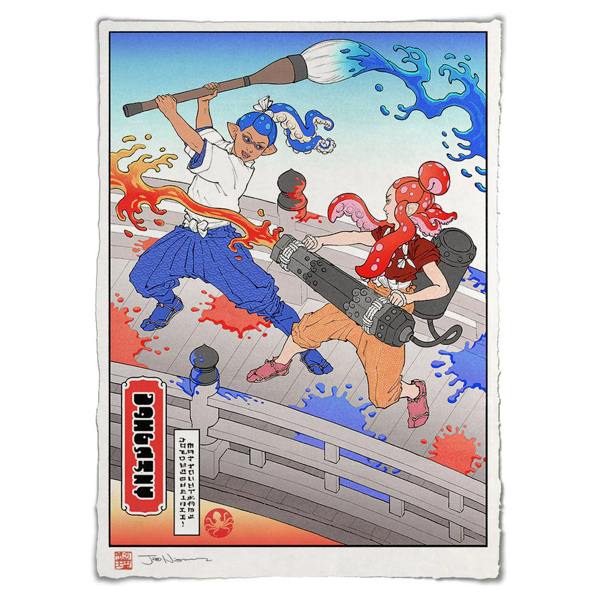 Painting the Town (Splatoon) – Outré Gallery