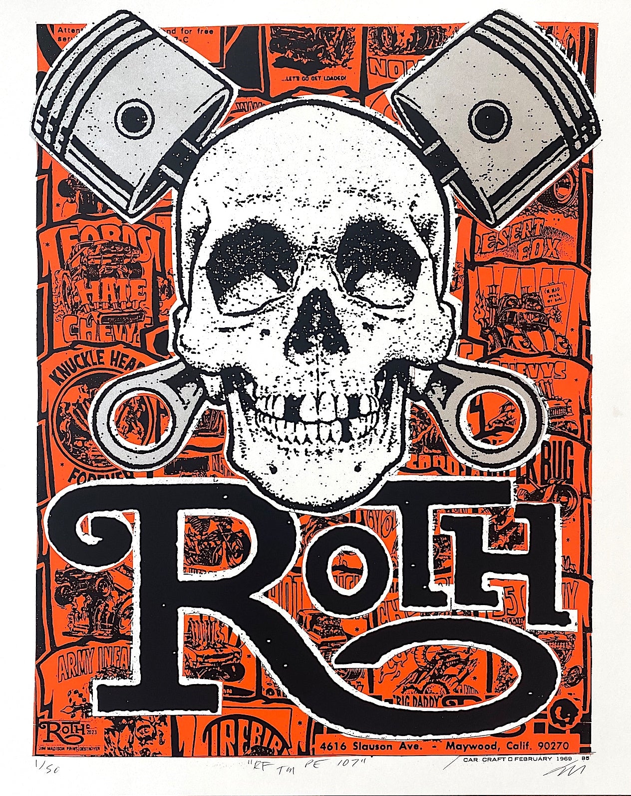 Skull, Rod, Piston (RF TM PE 107) – Outré Gallery