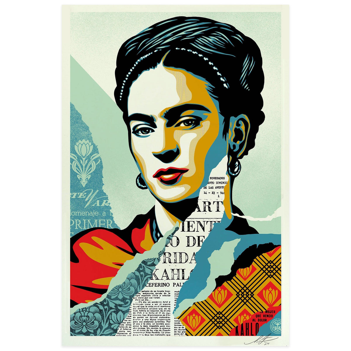 The Woman Who Defeated Pain (Frida Kahlo) – Outré Gallery