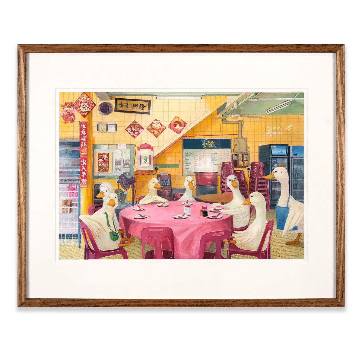 Family Lunch at the Noodle Shop – Outré Gallery