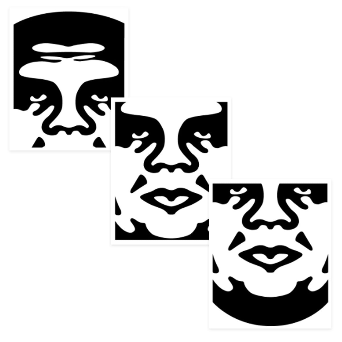 Obey - 3 Face set – Outré Gallery