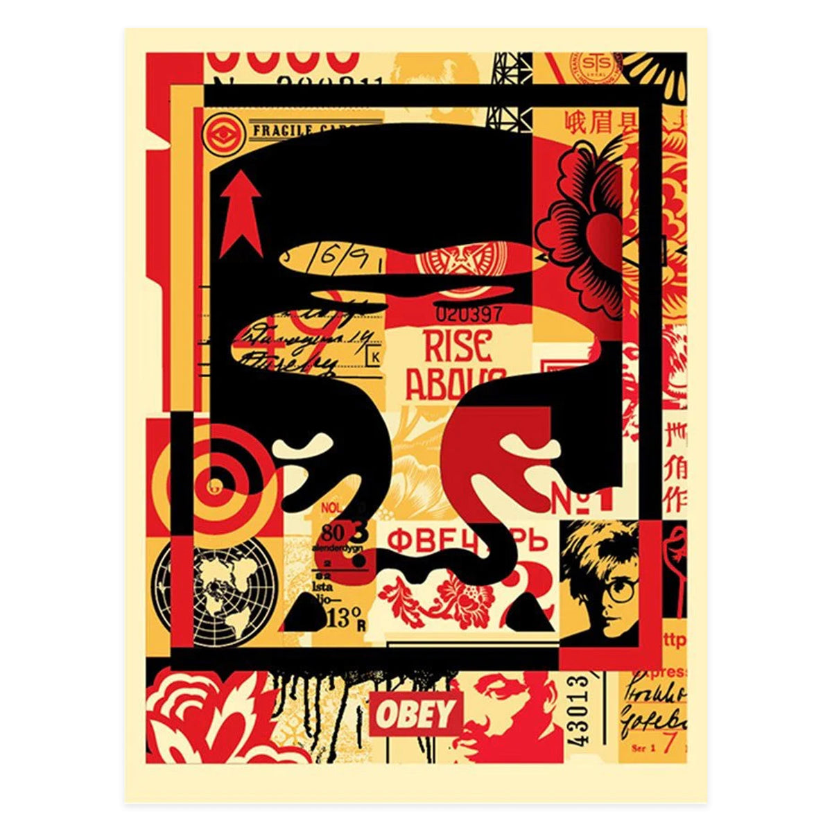 Obey - Collage III (Rise Above) – Outré Gallery