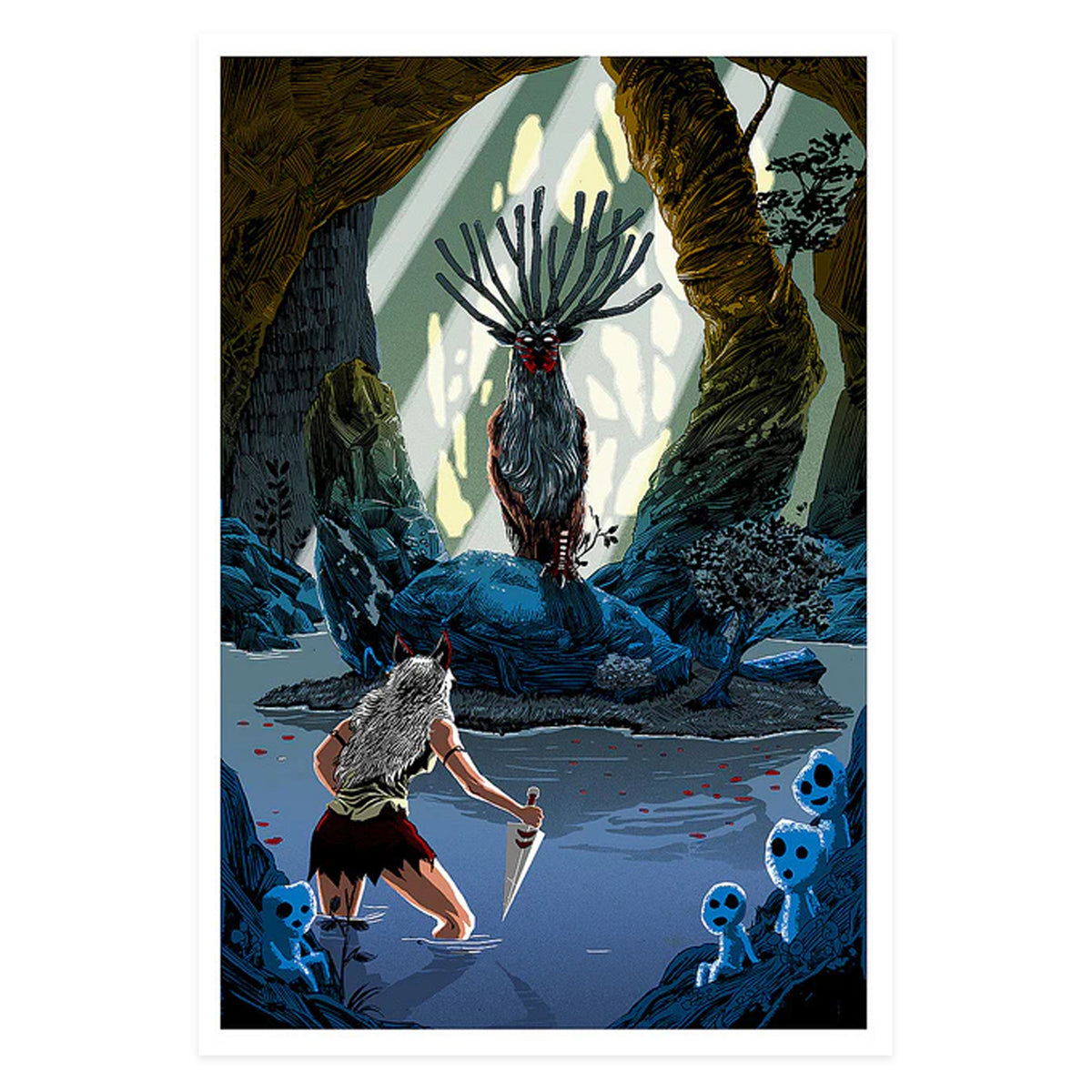 Pool of the Forest God (Princess Mononoke) – Outré Gallery