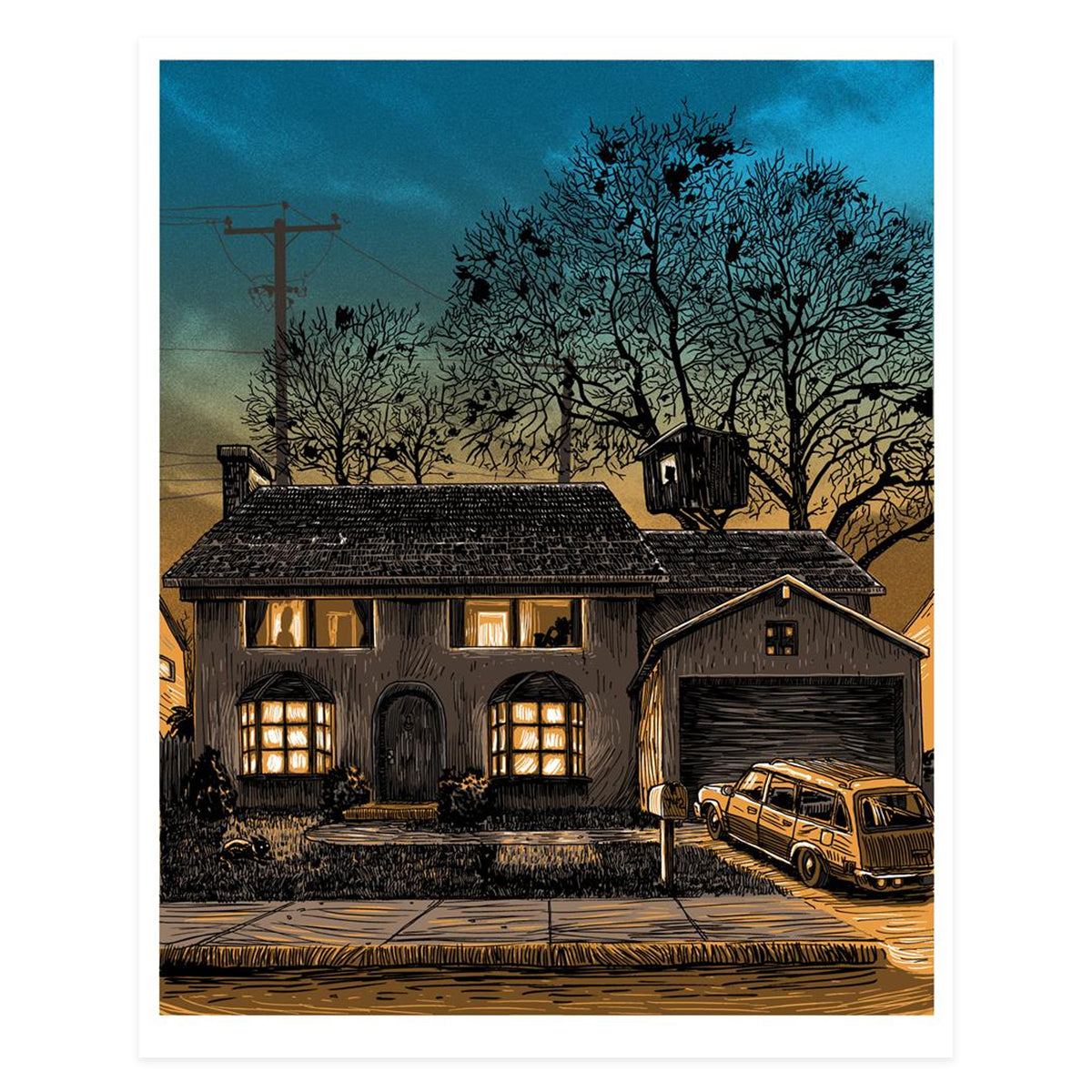 742 Evergreen Terrace (Standard) (The Simpsons) – Outré Gallery