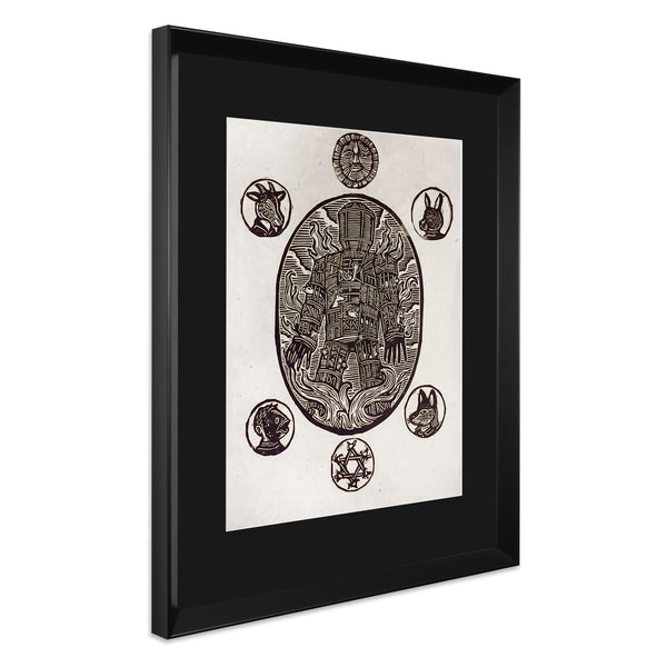 Wicker Man block print – Outré Gallery