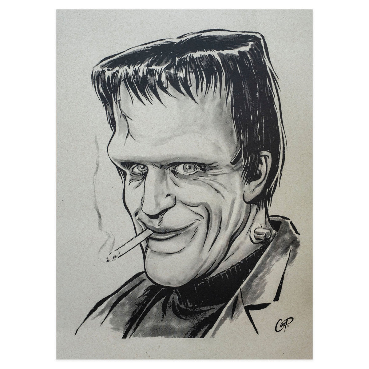 Smokin' Herman (Chipboard paper edition) – Outré Gallery