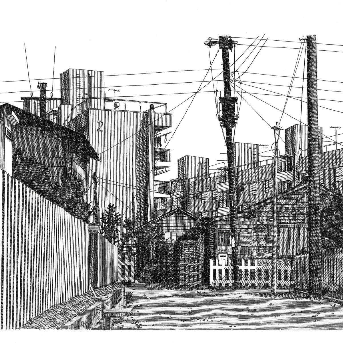 Exterior Scene, 'Ohayô / Good Morning’ (dir. Yasujirō Ozu, 1959 ...