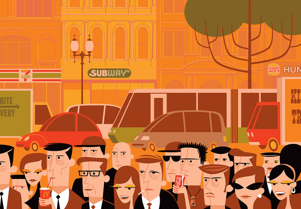 Collins St, 5pm – Outré Gallery