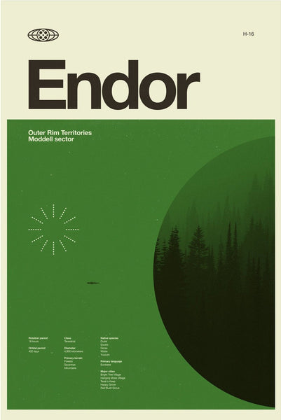 Endor (Planets series) – Outré Gallery