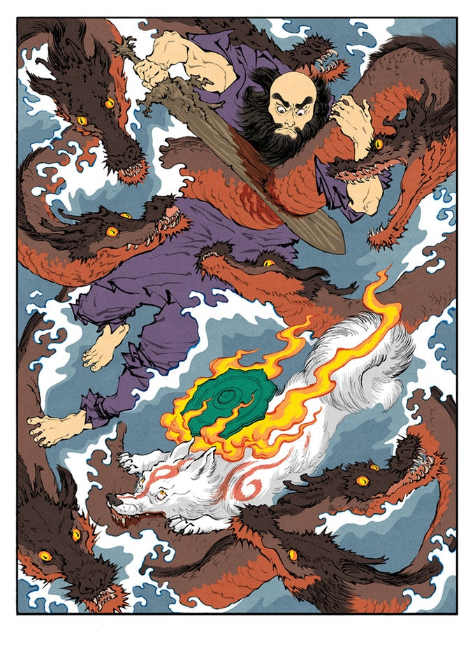 The Eight-Forked Serpent (Okami) – Outré Gallery