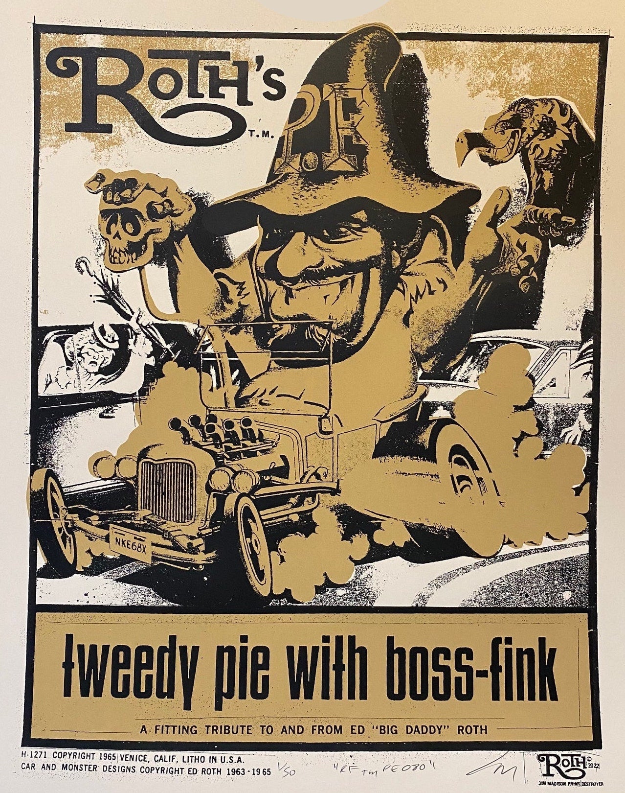 Tweedy Pie with Boss Fink (RF TM PE 080) – Outré Gallery