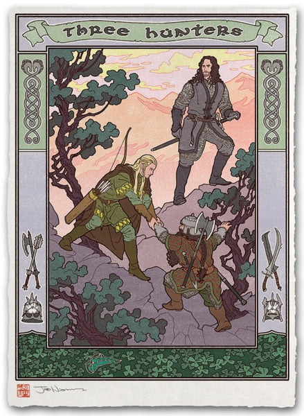 Three Hunters – Outré Gallery