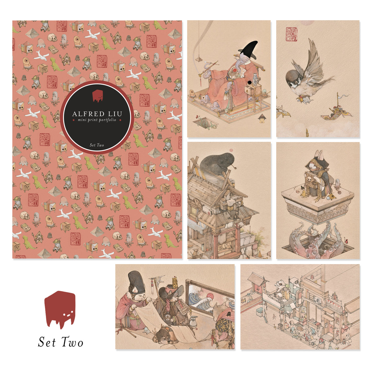 Mini Print Portfolio - Set Two - SOLD OUT! – Outré Gallery
